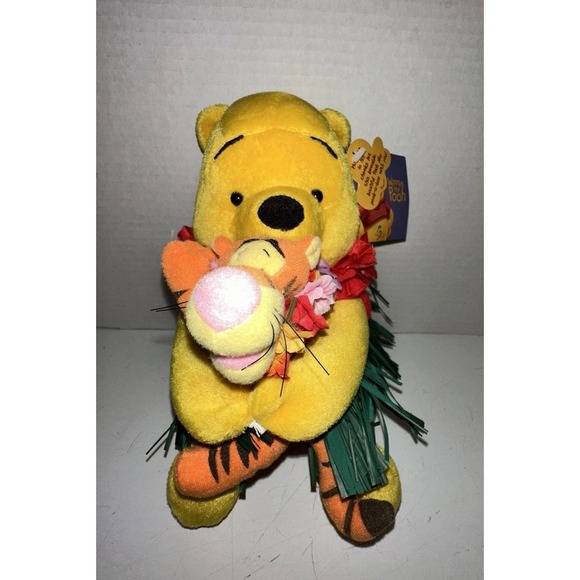 Disney | Small Pets | Rare Vintage 7 Hawaiian Aloha Peek A Boo Winnie ...